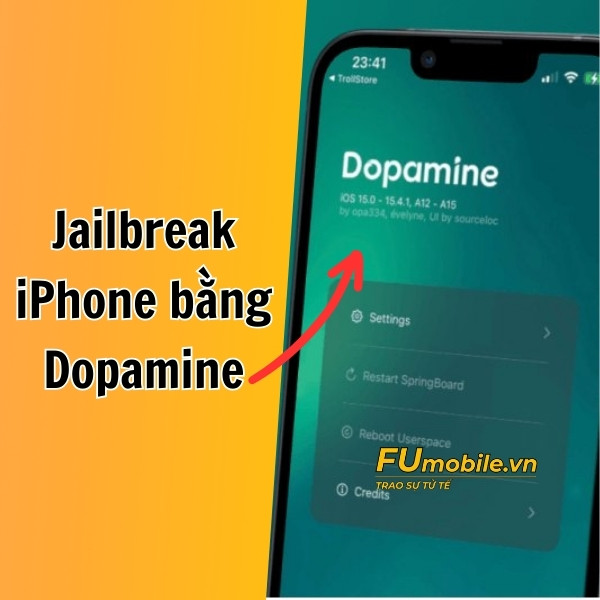 Hướng dẫn Dopamine Jailbreak cho iPhone iOS 15 - iOS 16