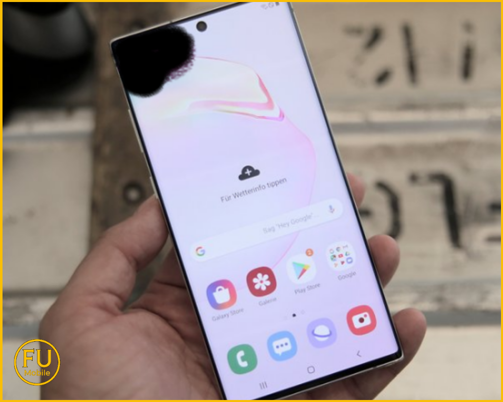 Rủi ro khi ép kính màn hình cong Note 10 Plus bạn cần tránh
