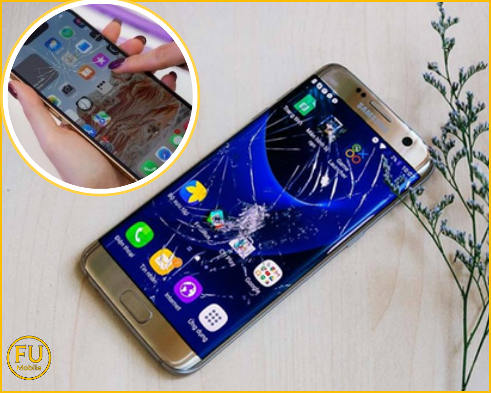 Điện thoại vỡ màn hình có ép kính được không? Cách nhận biết